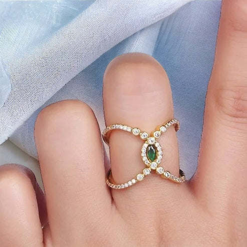 Marcella Marquise Ring -Bella Emilia Jewelry Studio – Bella Emilia Boutique
